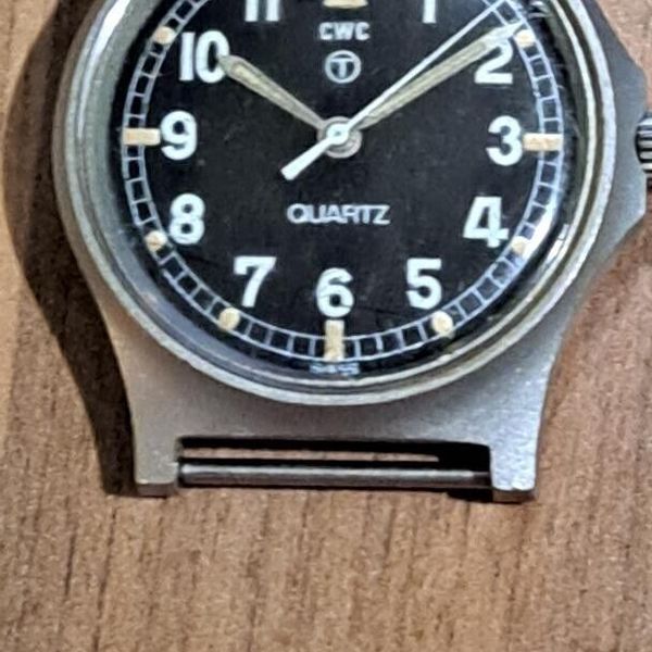 Mens Vintage CWC 1980 G10 'Fatboy' Military Issued Watch Quartz SPARES ...