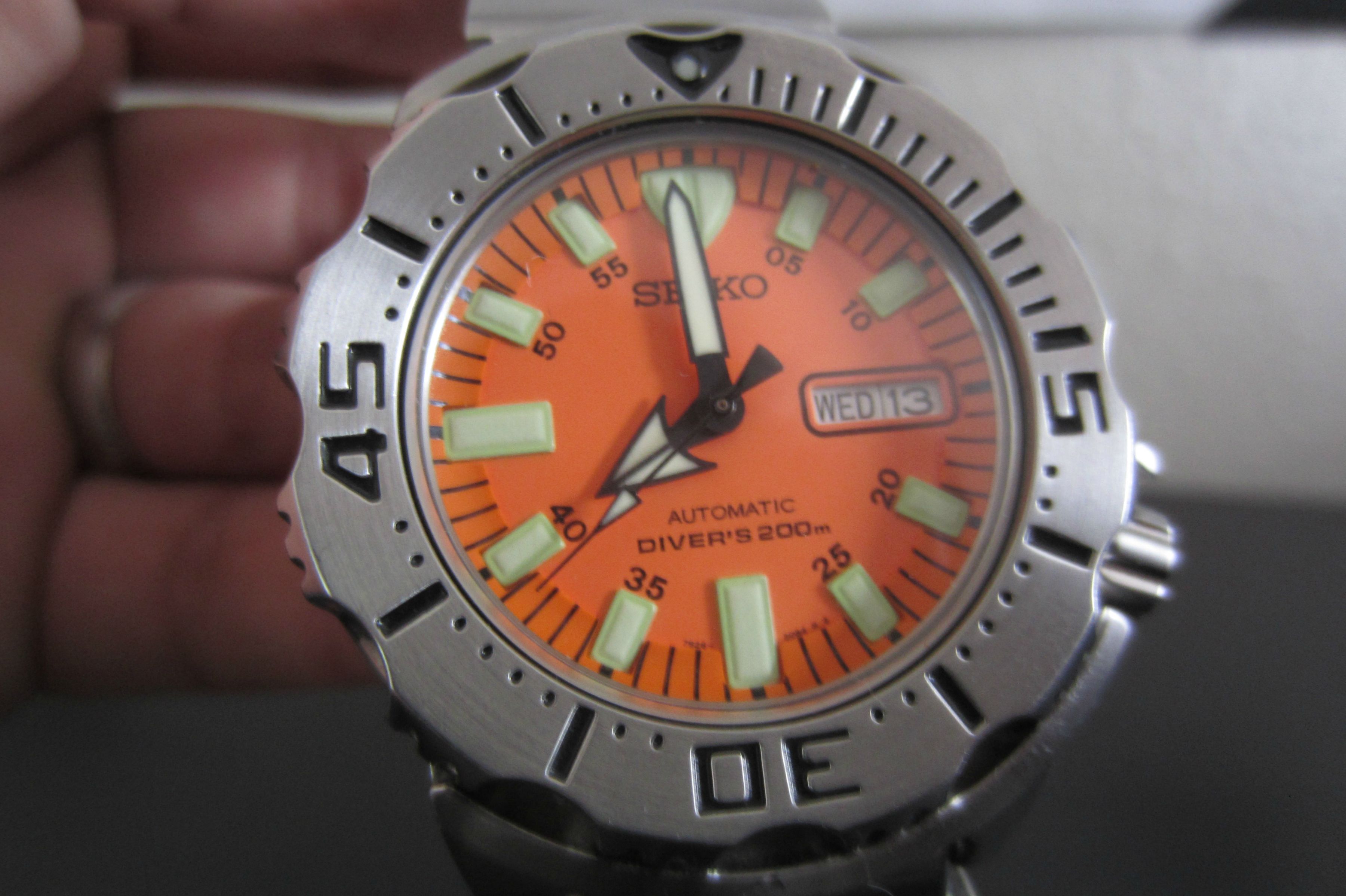 [WTS] Seiko Orange Monster and Citizen Eco-Drive BU0030-00A | WatchCharts