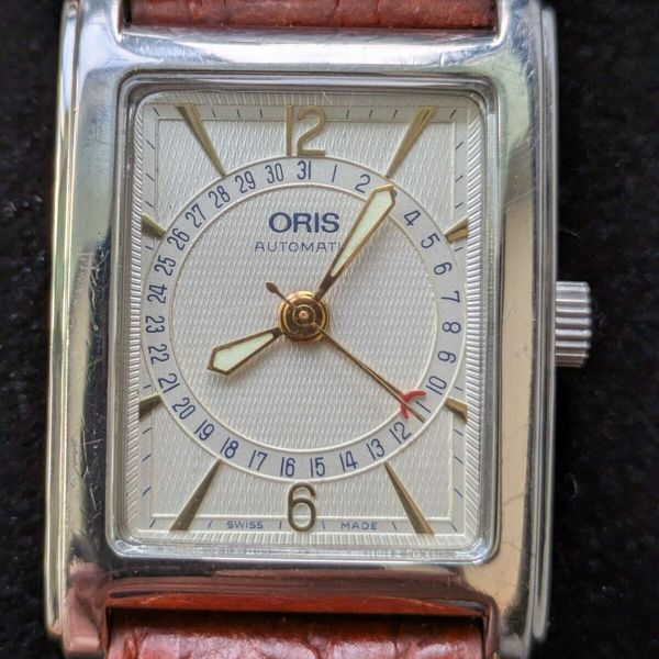 Vintage Oris Tonneau Automatic Pointer Date Watch Ref B7460 | WatchCharts Marketplace