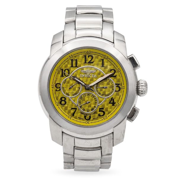 Invicta Ref. 3347 Carbon Fiber Dial Chronograph Men's Quartz Watch ...