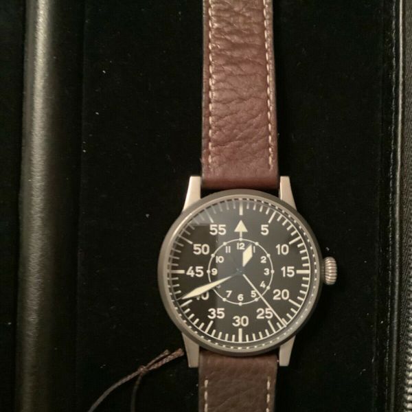 LACO 861749 Dortmund Flieger Original “Pilot” Watch 45mm Handwinding ...