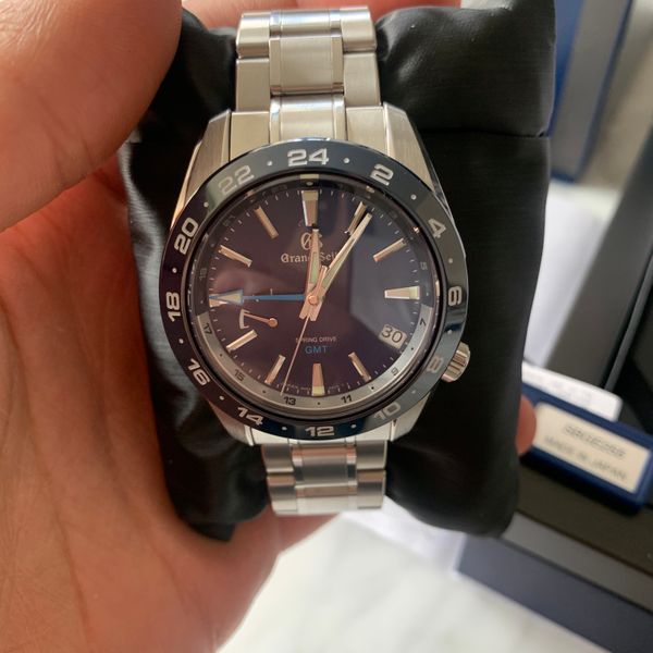 [WTS] Grand Seiko SBGE255 GMT BLUE - Full Kit - COMPLETE | WatchCharts ...