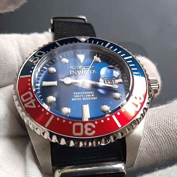 [WTS] Invicta Quartz Diver. Logo removed from side of case. 70 ...