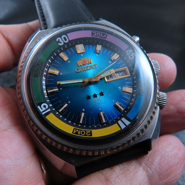 Japan Orient Sk Three Star Daydate Automatic Men Watch | WatchCharts ...