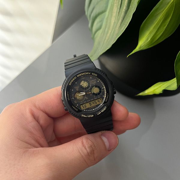Rare Vintage CASIO AW-20 SPEED MEMORY Black Digital Watch personal ...