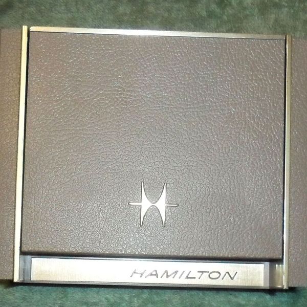 JB RFM 81177 Cased Hamilton Watch QED III Electronic Solid State Looks ...