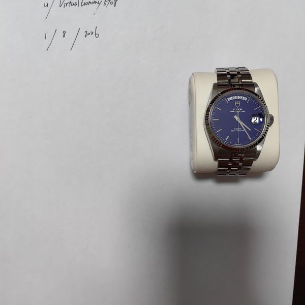 [WTS] Tudor "Yves Klein Blue" Prince Date Day 76214 Full Set ...