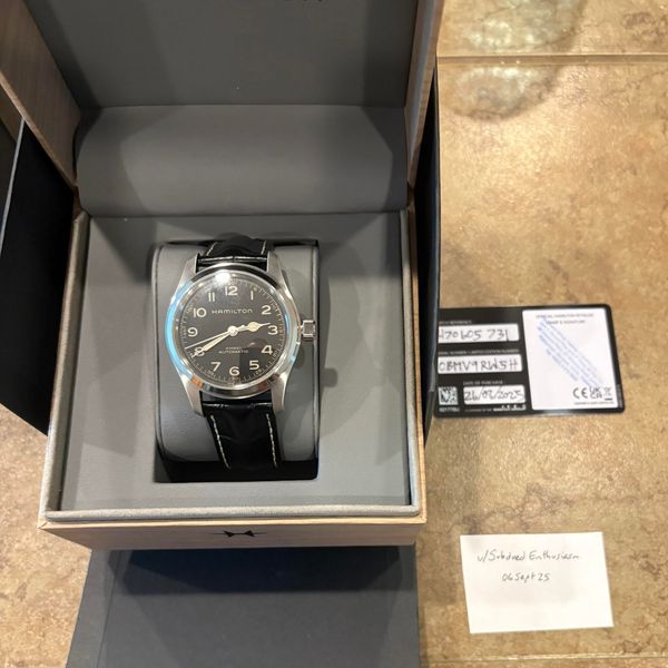 [WTS] Hamilton Murph 42mm | WatchCharts Marketplace