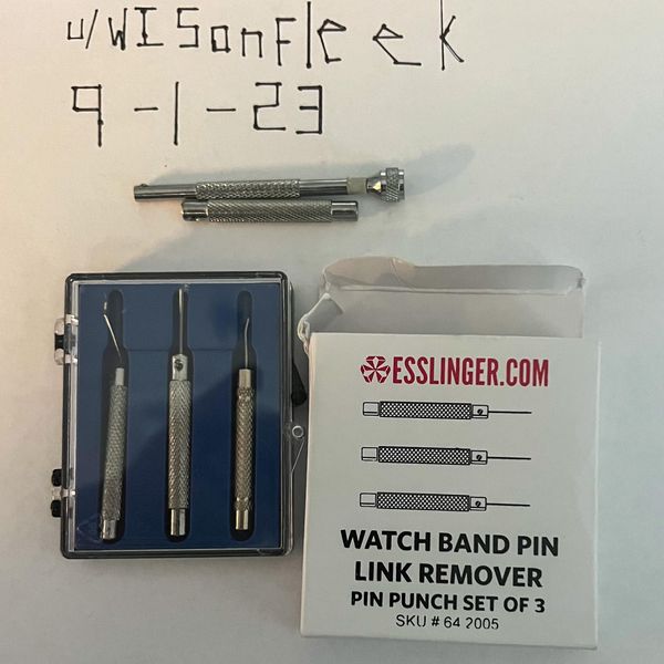 [WTS] Esslinger Watch Band Pin Link Remover Etc. (Free) | WatchCharts ...
