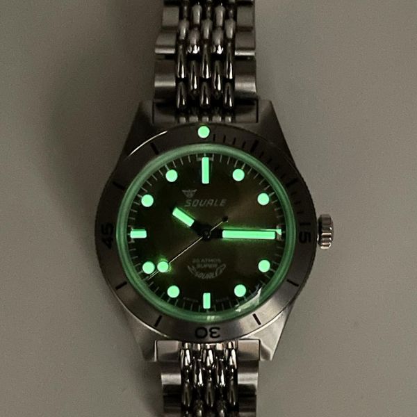 [WTS] Super Squale Sunray Brown Dial with BOR Bracelet | WatchCharts