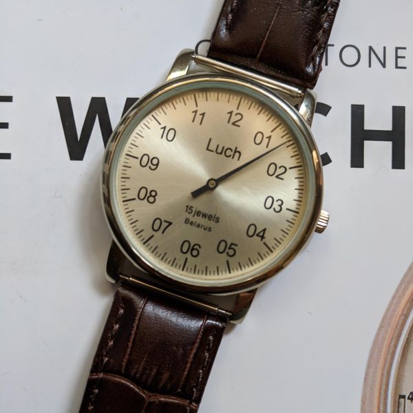 [WTS] Luch One-Hand Mechanical 15 Jewel Belarusian Watch | WatchCharts ...