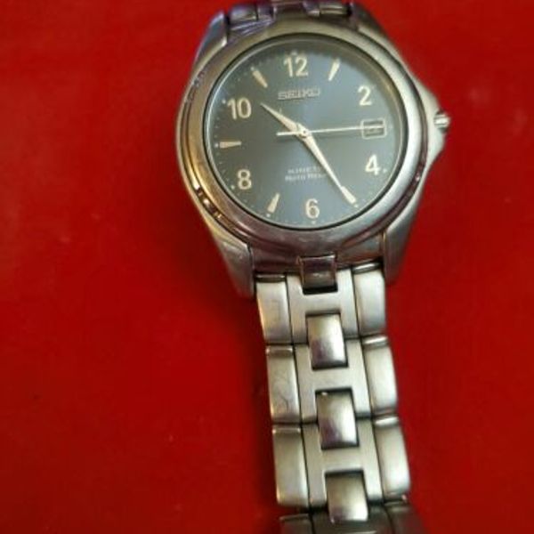 SEIKO KINETIC AUTO RELAY MEN'S WATCH 5J22-0B69 MOV'T JAPAN BLUE DIAL | WatchCharts Marketplace
