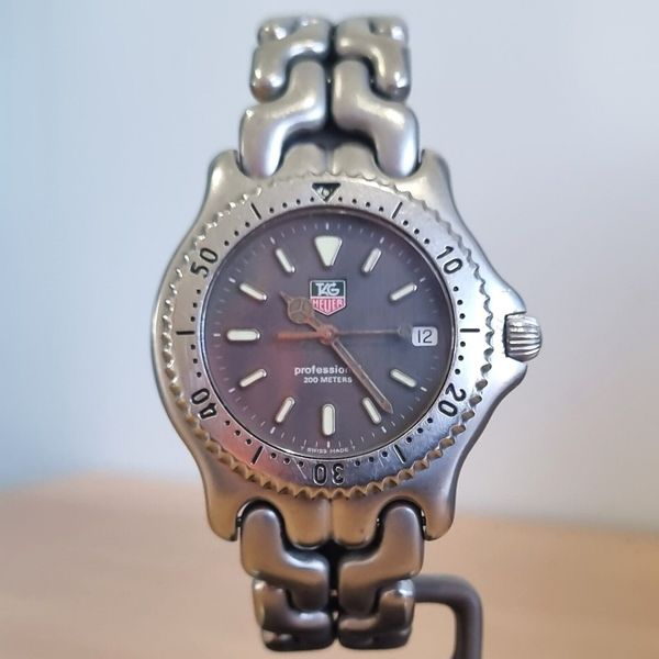 Vintage Tag Heuer SEL Swiss V8 7 jewel quartz watch. | WatchCharts ...