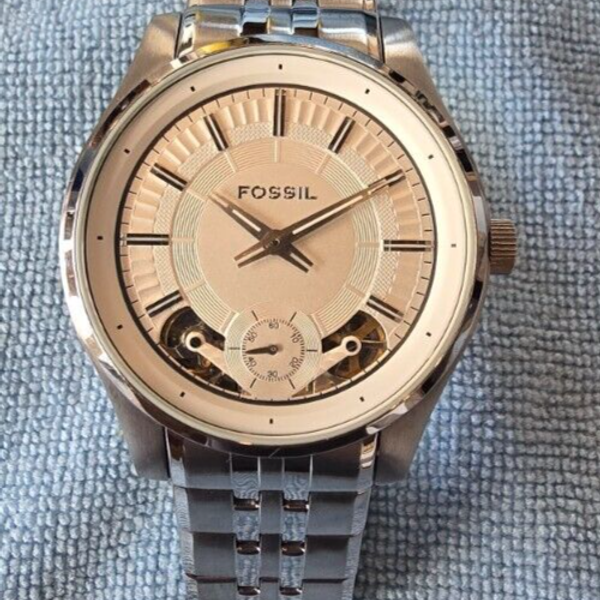 MENS FOSSIL WATCH FOSSIL TWIST WATCH ME-1065 AUTOMATIC POLISHED ...
