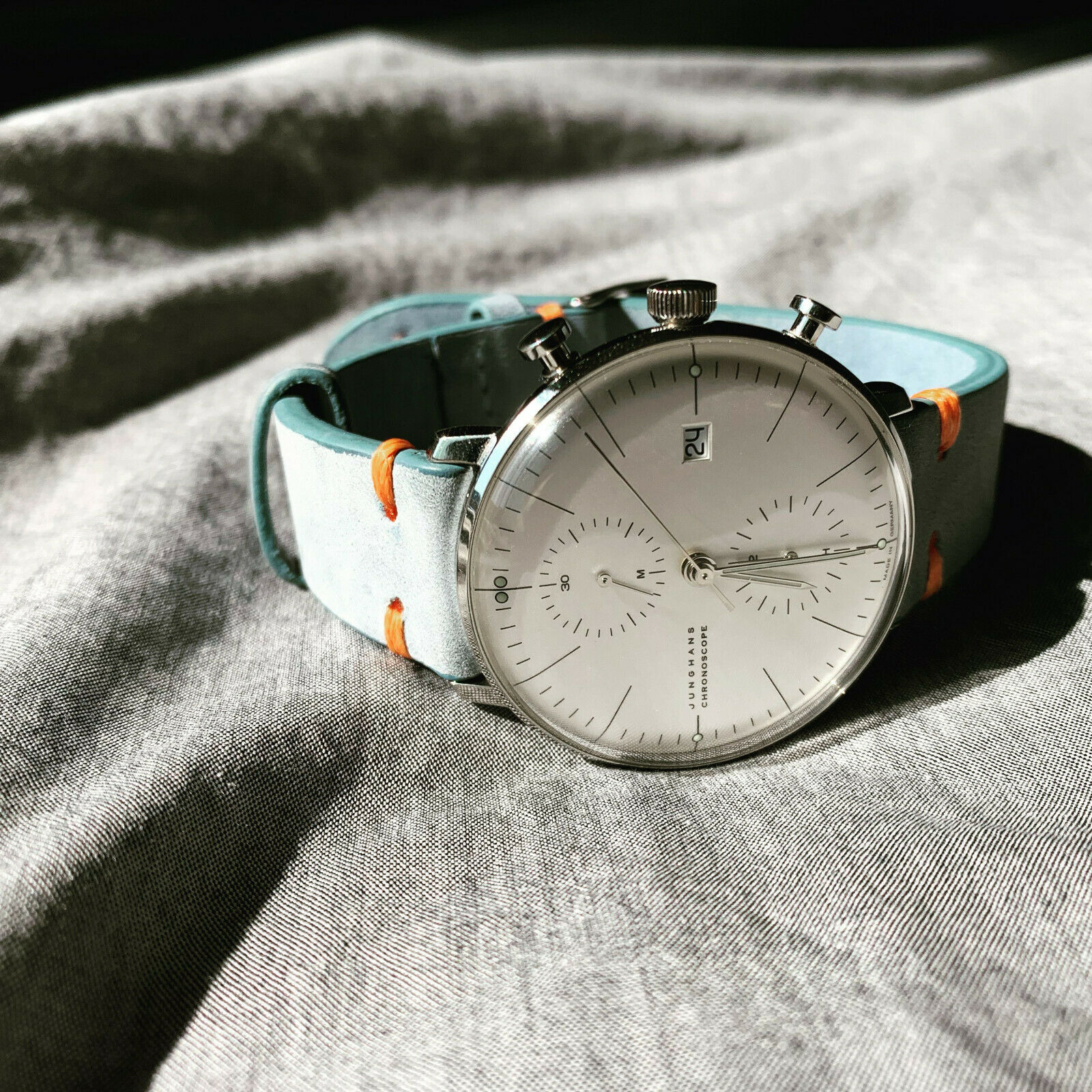 Junghans Max Bill Chronoscope Mens Automatic Chronograph Watch (+ 2 ...