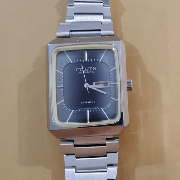 Citizen Automatic Watch - Vintage Square Dial | WatchCharts Marketplace