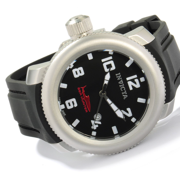 Invicta 1544 Lefty Sea Hunter Collection Swiss Made WR 100M Men's Watch ...