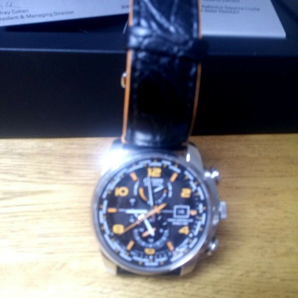 Citizen AT9010 – 28 F – Wristwatch Men's, Leather Strap Black ...