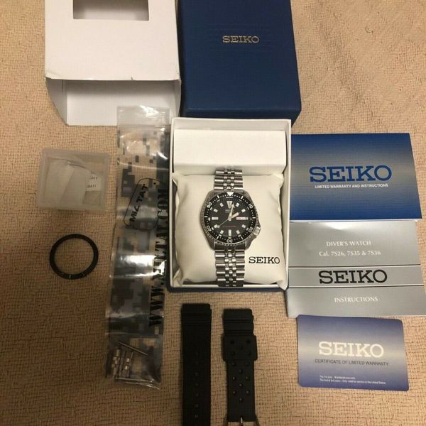 Seiko SKX173 Dive watch FULL SET | WatchCharts