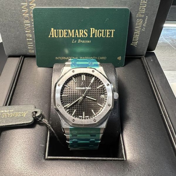 FS: AP Royal Oak 15500st Black 2021 box/papers | WatchCharts