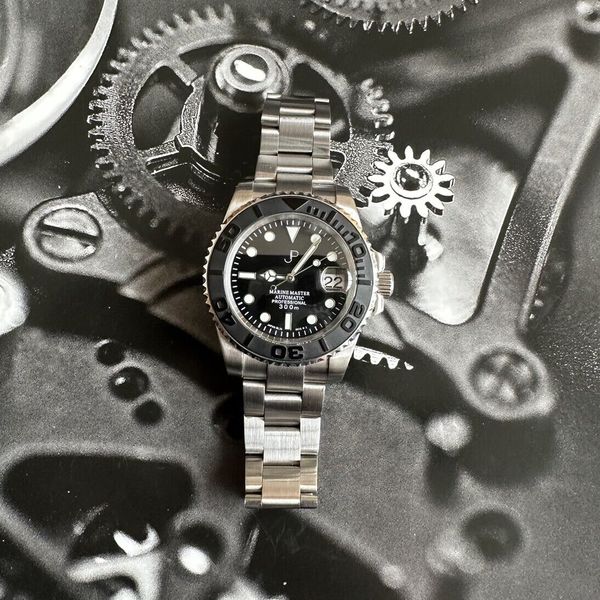 seiko nh35 JP custom watch 40mm sapphire automatic watch 2023 ...