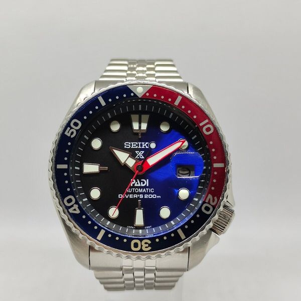PRE OWNED SEIKO DIVERS 7002-7000 TWOFACE PADI DIAL AUTOMATIC MENS WATCH ...