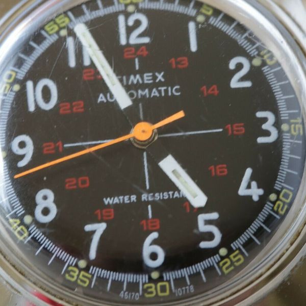 Vintage Timex Automatic Military Watch with a Great Dial | WatchCharts