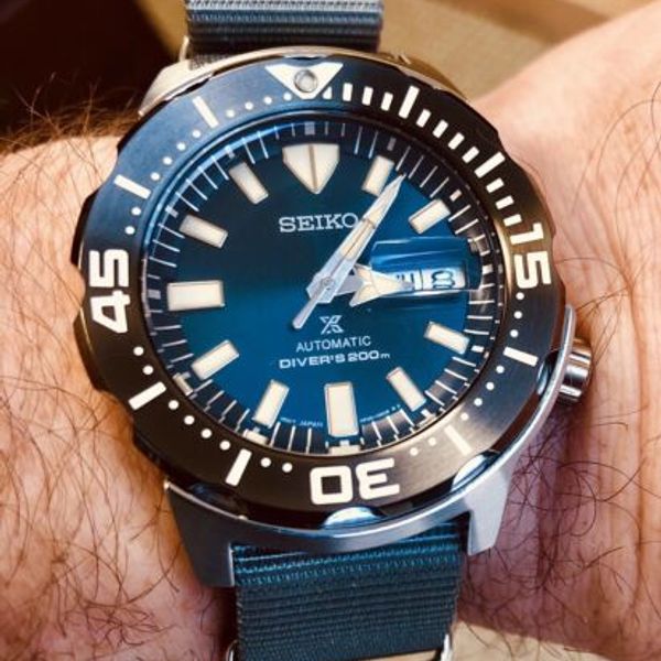 Seiko NEW MONSTER 4th Gen SRPD25 Brand New | WatchCharts Marketplace