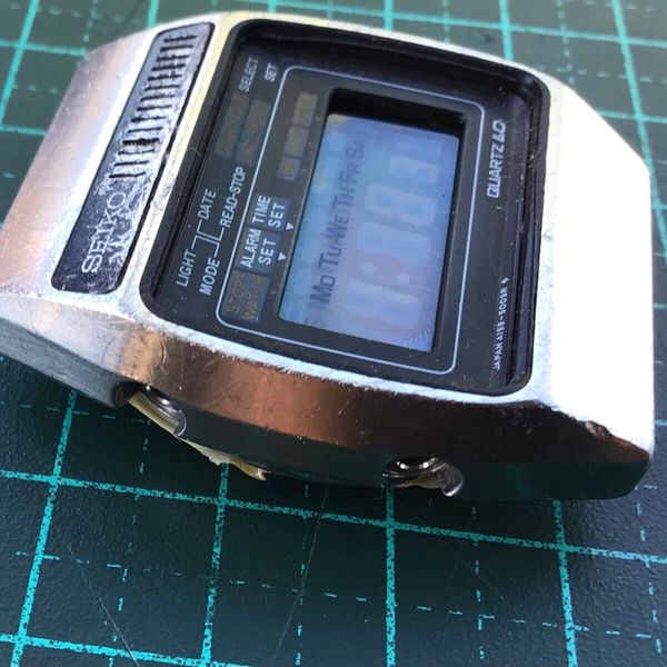 Vintage Seiko A159-5009 Lc Lcd Digital Watch | WatchCharts Marketplace