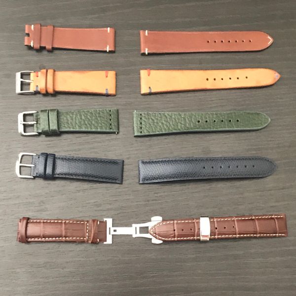 [WTS] Leather Straps - Omega, Bulang & Sons, Hadley Roma, etc ...