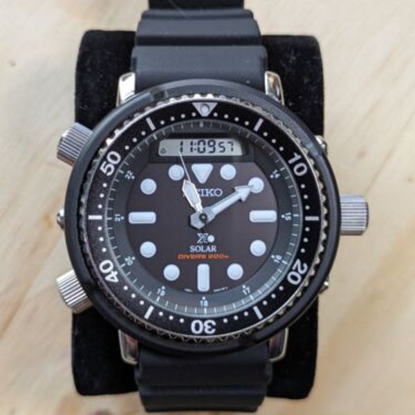 Seiko Prospex Men's Black Watch - SNJ025 | WatchCharts Marketplace