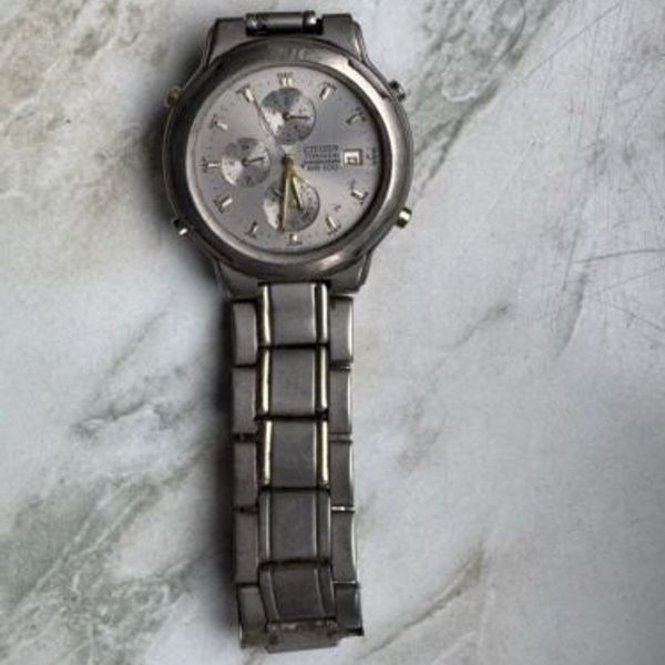 Citizen Titanium WR 100 Chronograph | WatchCharts Marketplace