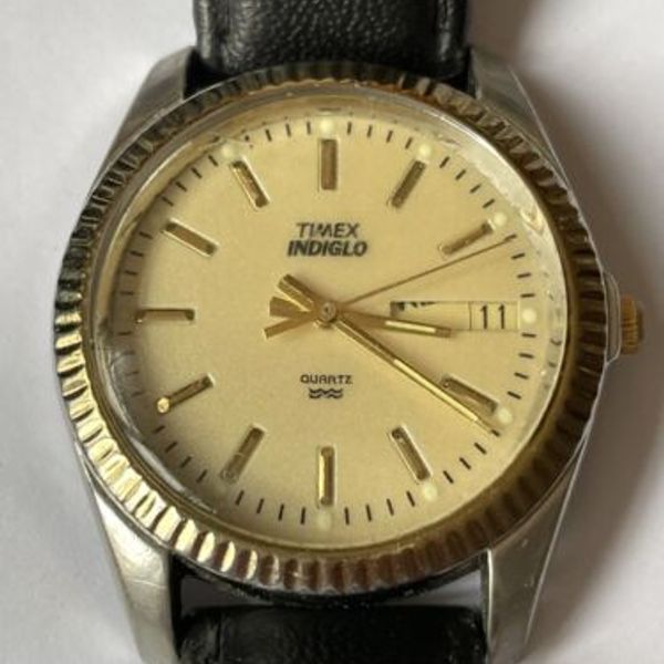 Vintage Timex Indiglo Quartz Men Watch with Date | WatchCharts