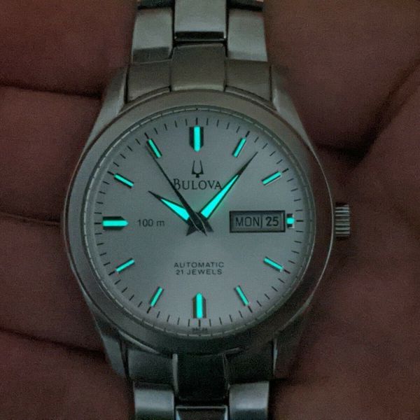 Bulova Men's Automatic Watch C860417, Miyota Movement, Sunburst Silver ...