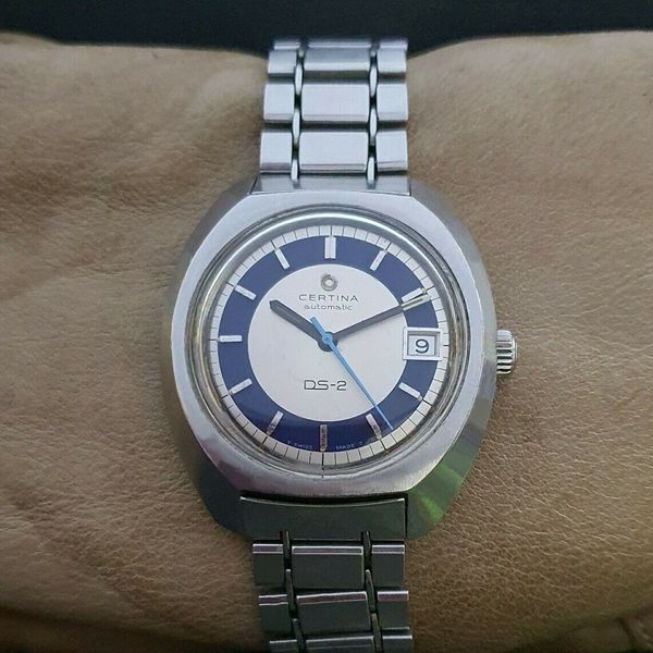 CERTINA DS-2 AUTOMATIC cal.25-651 TWO-TONE VINTAGE 60's RARE 27J SWISS WATCH. | WatchCharts ...