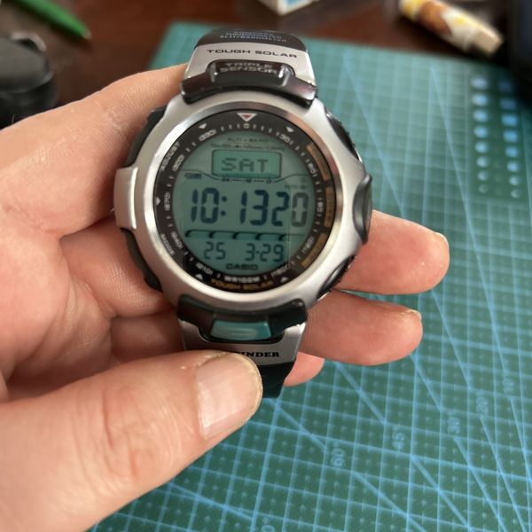 Brand new Casio Pathfinder Solar Watch, Alti Baro Compass And ...