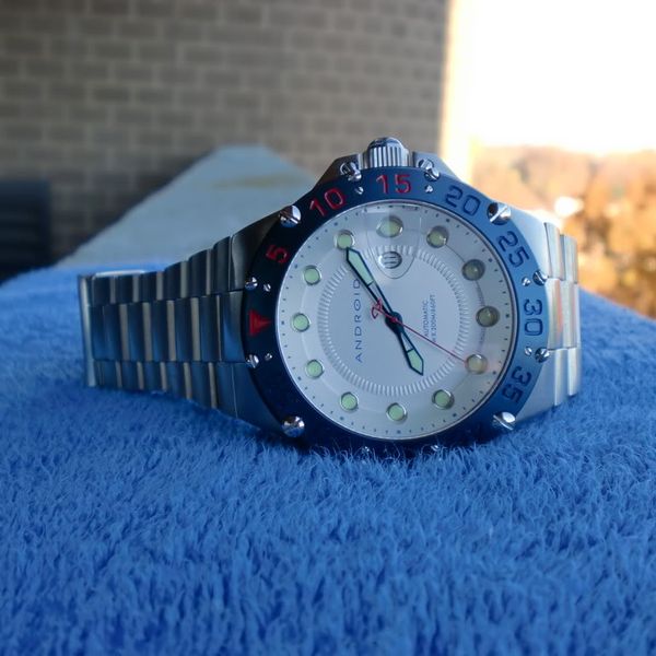 (sold)Android divemaster enforcer 3 hand auto le | WatchCharts Marketplace