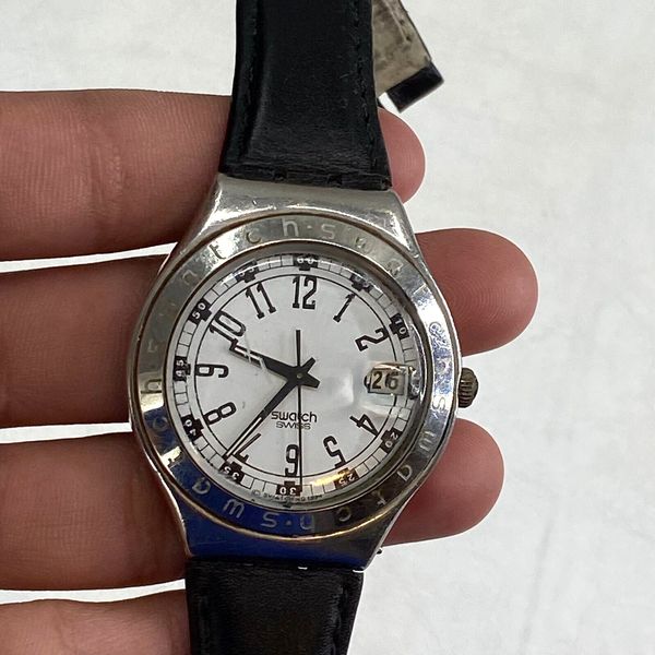 Man's SWATCH Collection | 1995 Irony Big | RARE Stainless steel ...