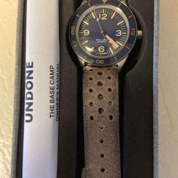 UNDONE AUTOMATIC BASECAMP MENS WATCH 40MM FULL BOX & PAPERS | WatchCharts