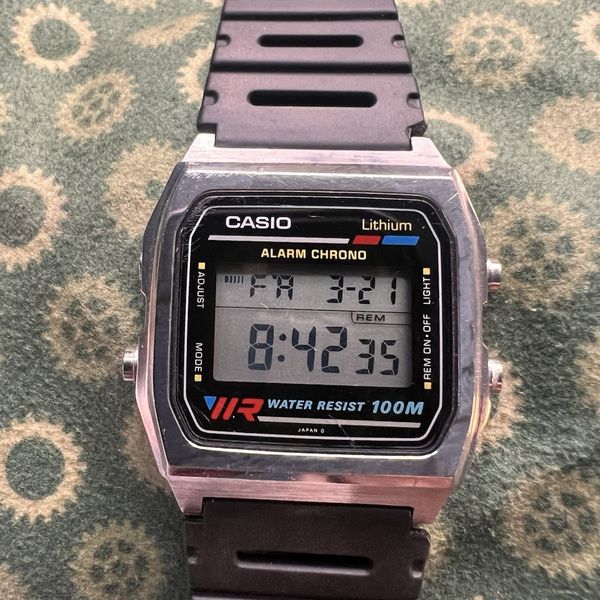 Vintage CASIO W-780 (549) Japan H Stainless Steel Super Nice ...