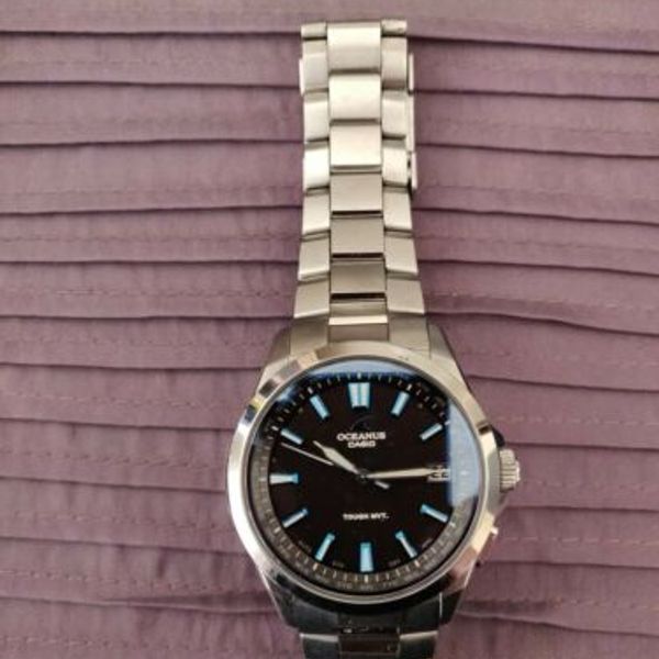 Casio OCEANUS OCW-S100-1AJF Titanium Tough Solar Men's Watch DUTY ZERO ...