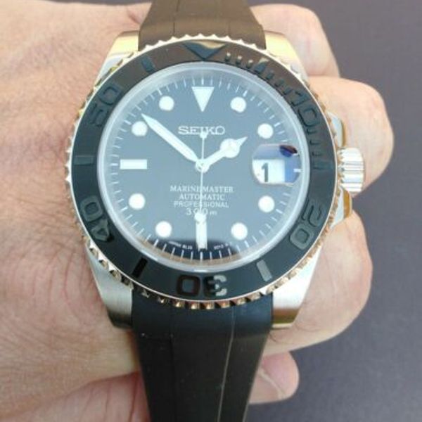 Seiko divers yacht master watch supermod | WatchCharts