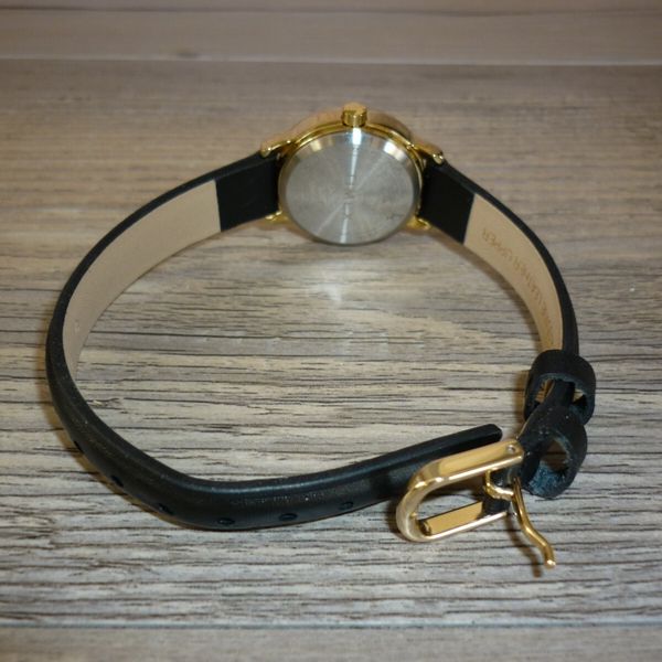 TIMEX INDIGLO QUARTZ WATCH EZ READ WHITE DIAL WOMENS GOLD TONE ...