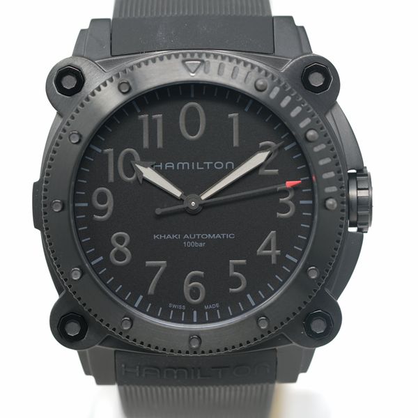 FS: Pre-Owned Hamilton Khaki Navy Tenet BeLOWZERO Limited Red H78505332 ...