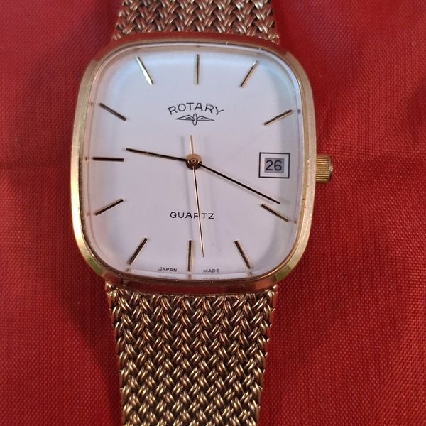 Rotary Gold Plated Watch 1980s C | WatchCharts Marketplace
