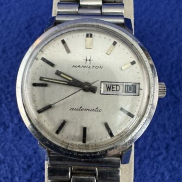 Vintage Hamilton Automatic Men Wrist Watch, Working | WatchCharts ...