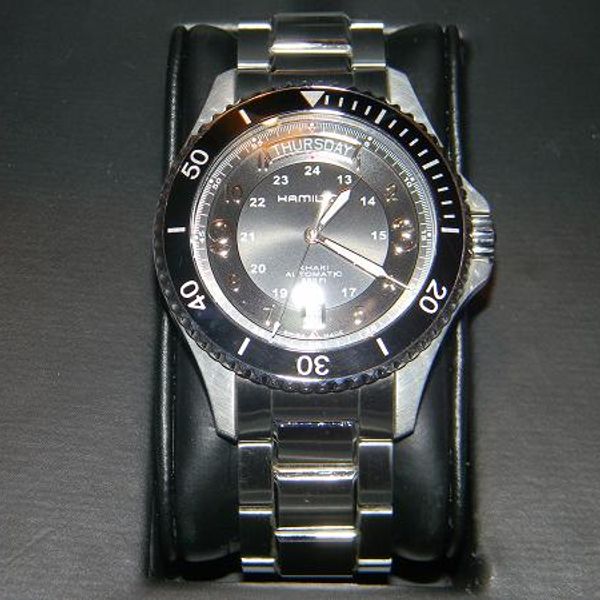 Hamilton Khaki King Scuba, Automatic, Black Dial, Stainless - H64515133 ...