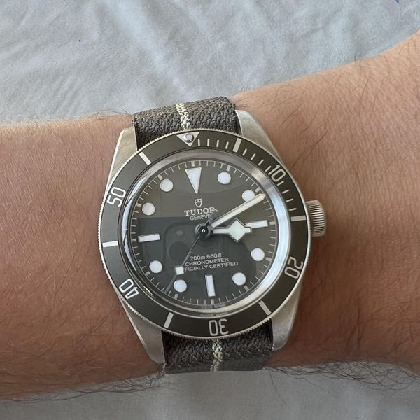 [WTS] Tudor Black Bay 58 Silver 925 + both OEM straps! Full Set ...