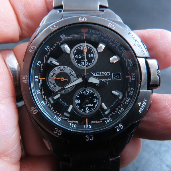 7T62 Japan Seiko Chronograph 100M Quartz Men Watch | WatchCharts ...