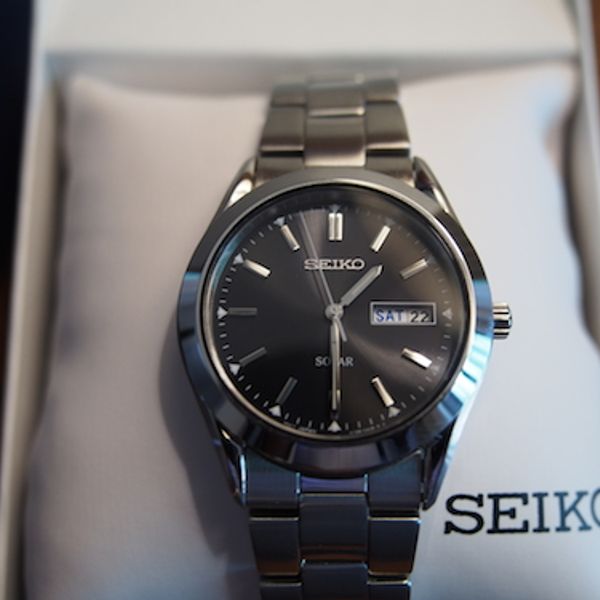 FS: Seiko SNE039 Solar Dress Watch | WatchCharts Marketplace